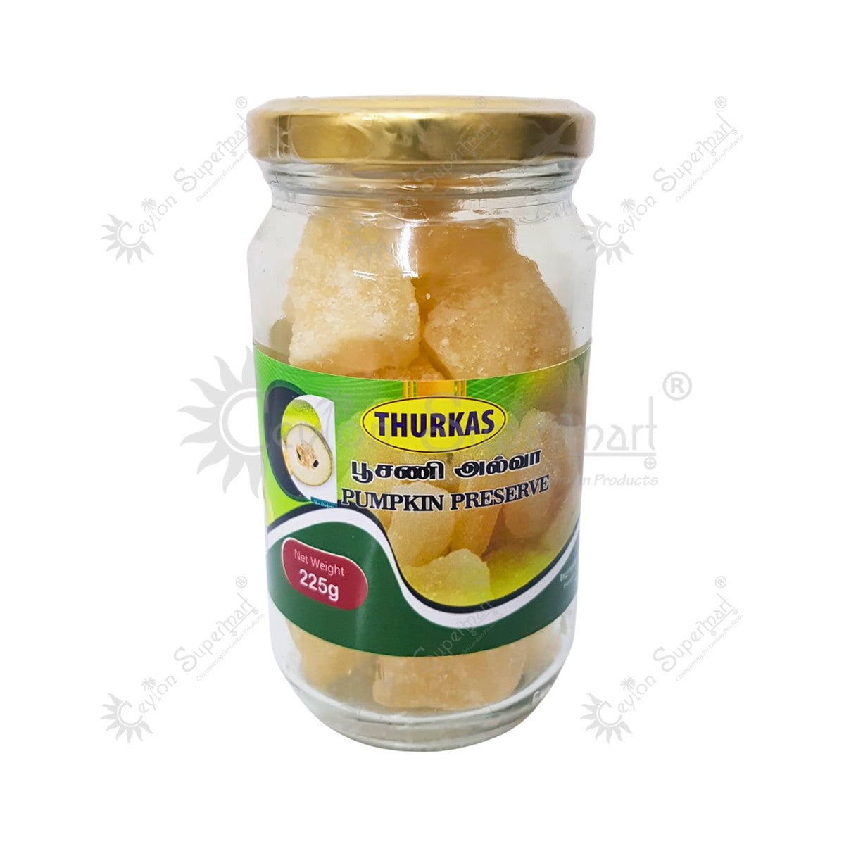 Thurkas Pumpkin Preserve | Puhul Dosi 225g – Ceylon Supermart