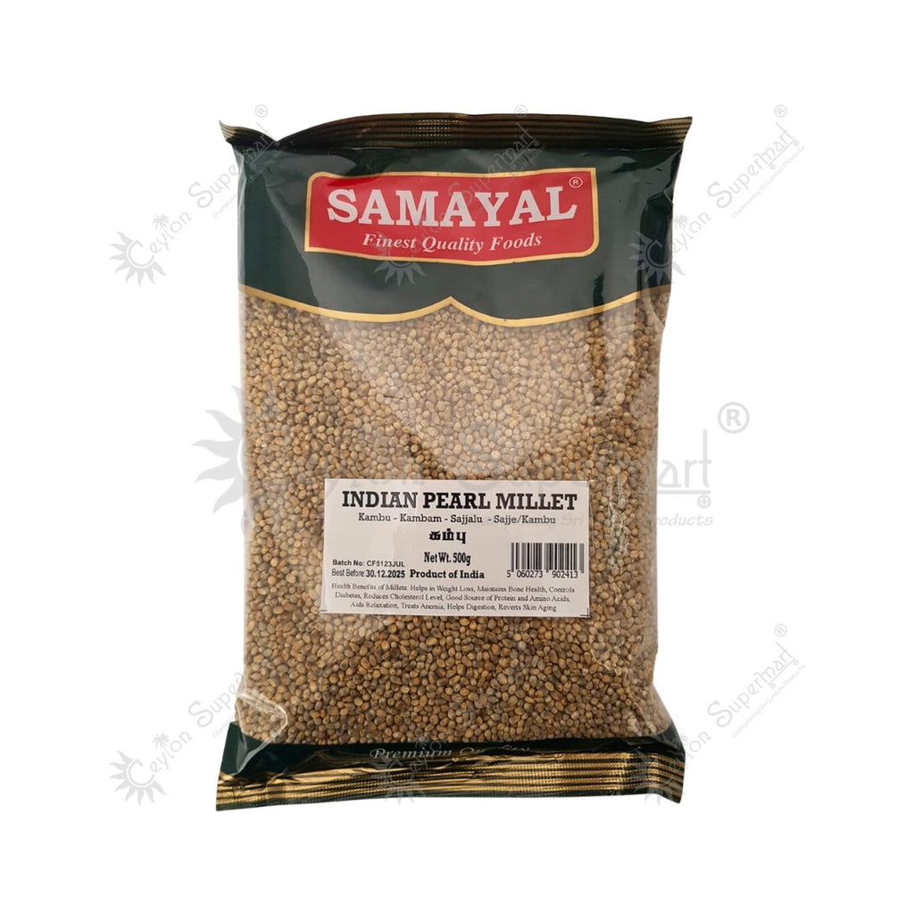 Samayal Indian Pearl Millet | Kambu | Kamban | Sajjalu 500g – Ceylon Supermart