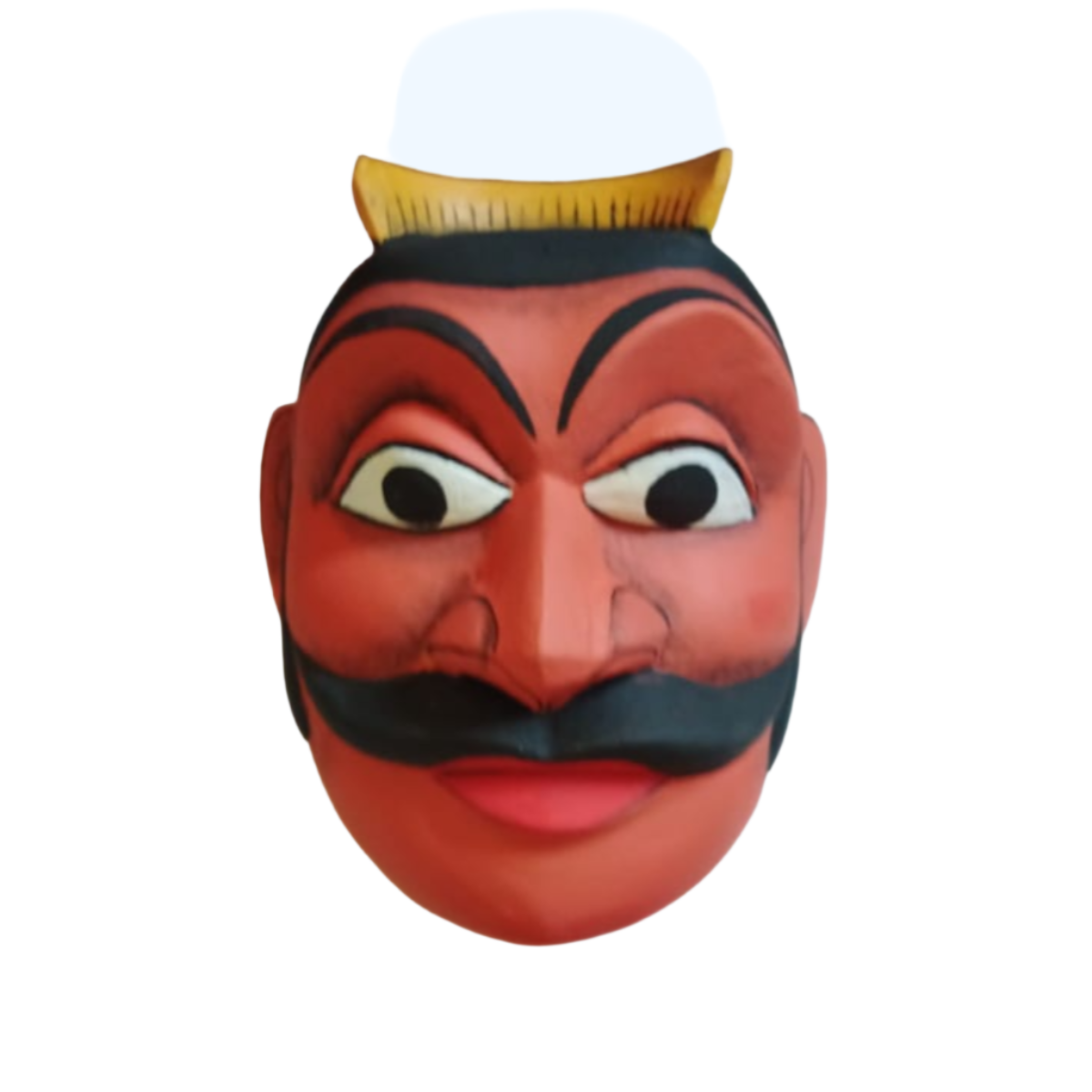 Traditional Sri Lankan Mask Mudali Kolam Mask-Hand Carved – Ceylon ...