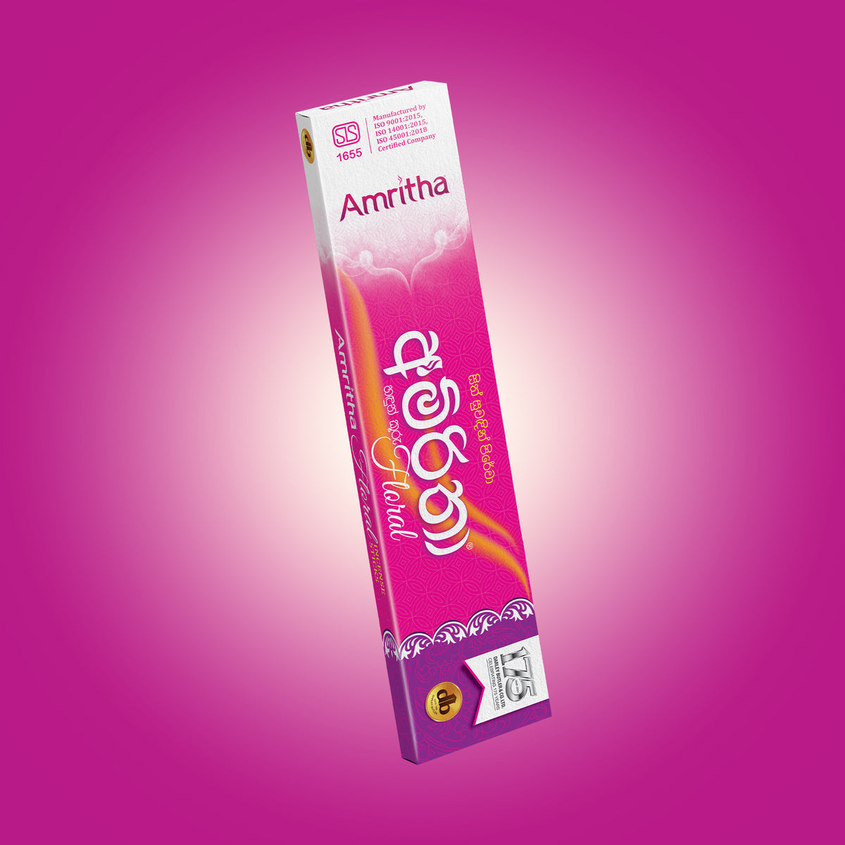 Amritha Incense Sticks | Joss Sticks | 24 Sticks | Pink - Floral ...