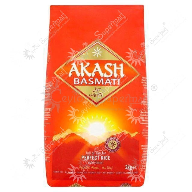 Akash Basmati Rice 2kg – Ceylon Supermart