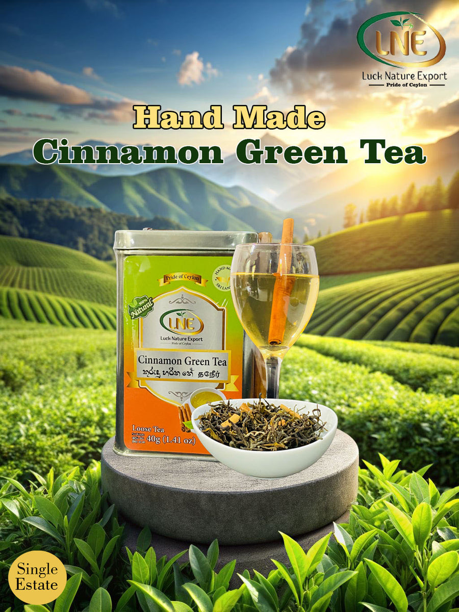 Ceylon Cinnamon Green tea 40g – Ceylon Supermart