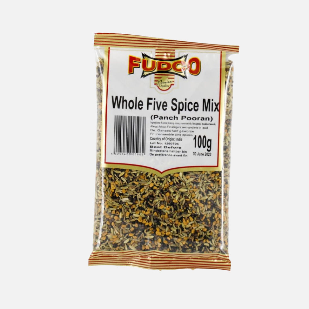 Fudco Panch Pooran | Whole Five Spice Blend 100g – Ceylon Supermart