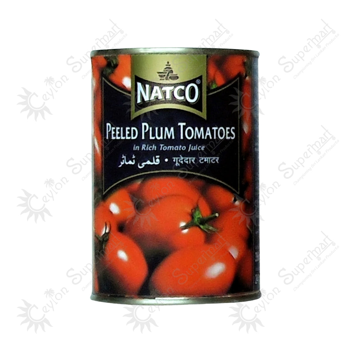 Buy Natco Peeled Plum Tomatoes 400g from Ceylon Supermart in the UK