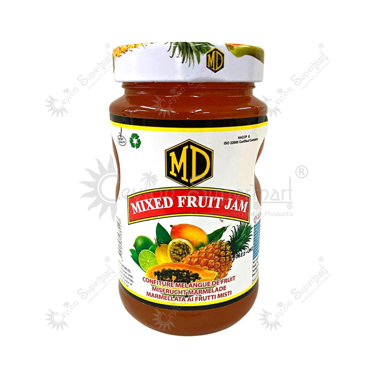 Buy MD Mixed Fruit Jam 500g from Ceylon Supermart in the UK