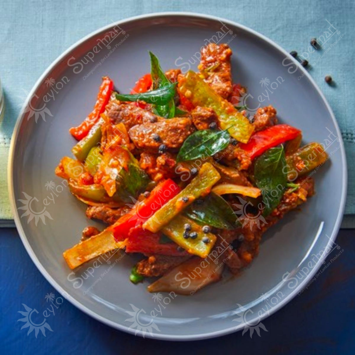 Buy Sambal Express Frozen Devilled Mutton 250g from Ceylon Supermart in ...
