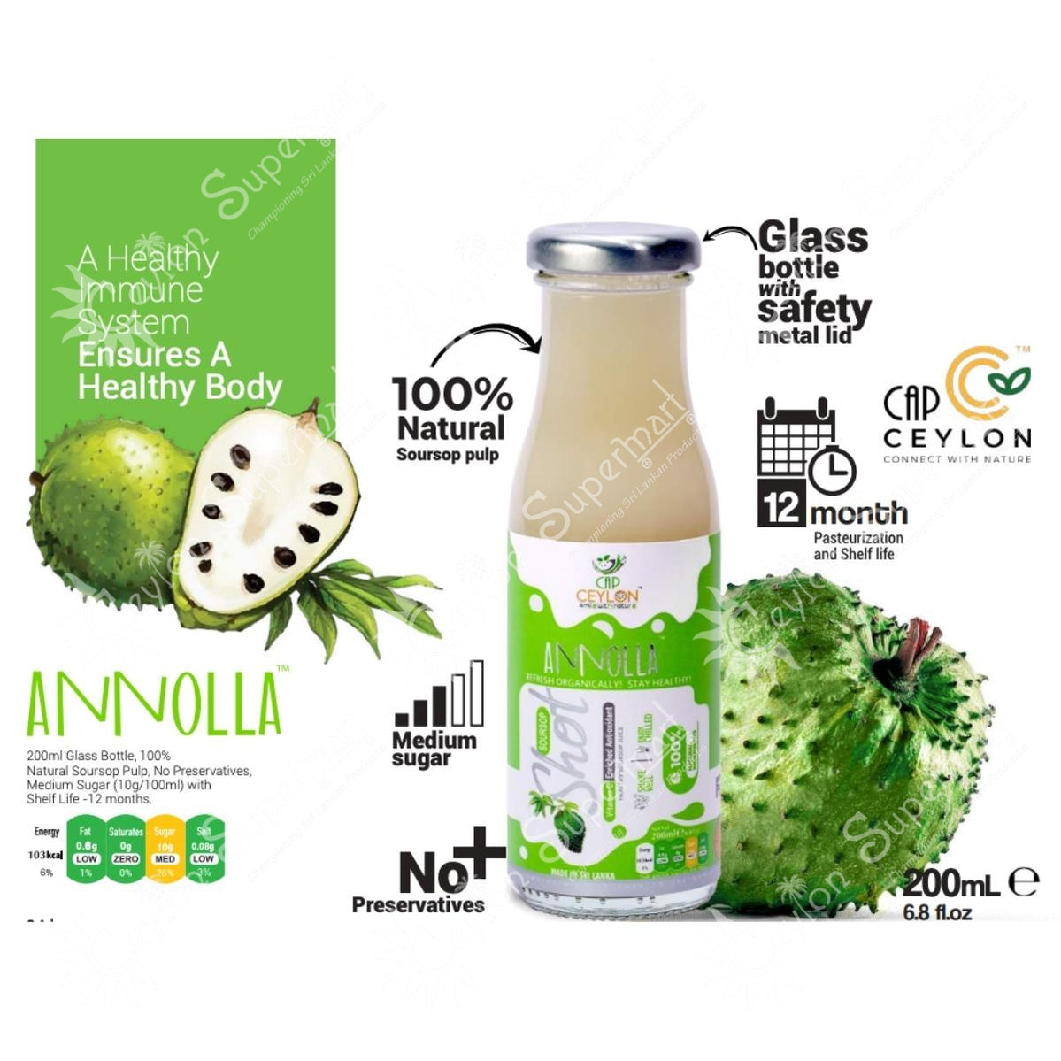 Organic Soursop Juice
