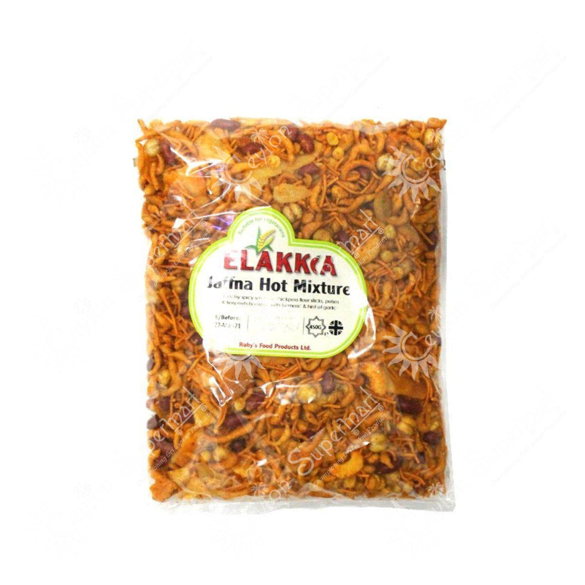 Buy Elakkia Jaffna Hot Mixture, 450g from Ceylon Supermart in the UK ...