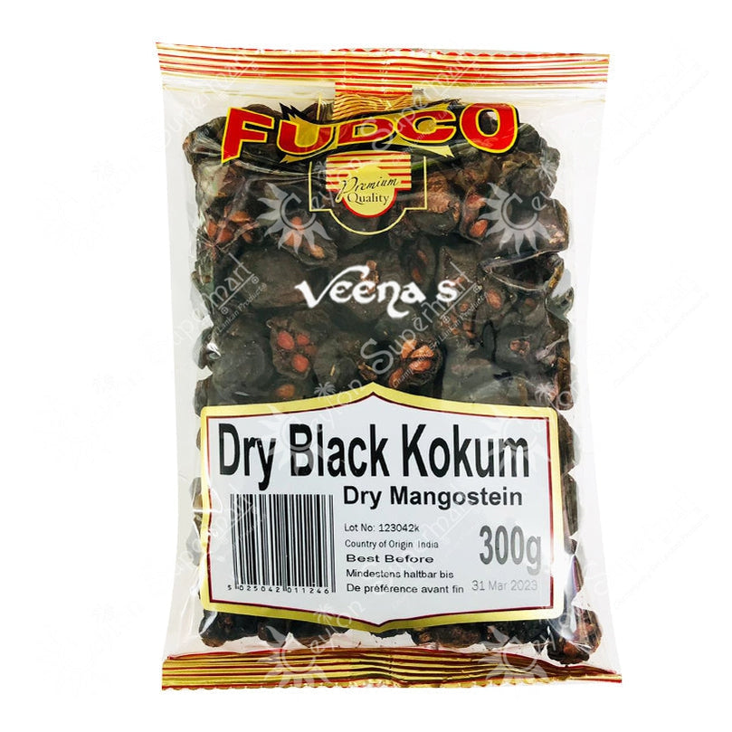 Buy Fudco Dry Black Kokum | Dry Mangosteen, 300g from Ceylon Supermart ...
