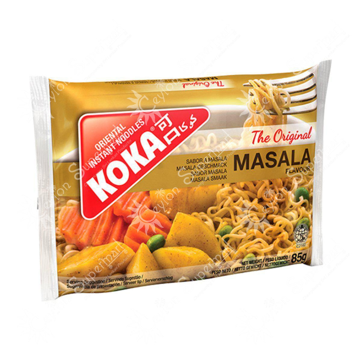 Buy Koka Oriental Instant Noodles - Masala Flavour, 85g from Ceylon ...