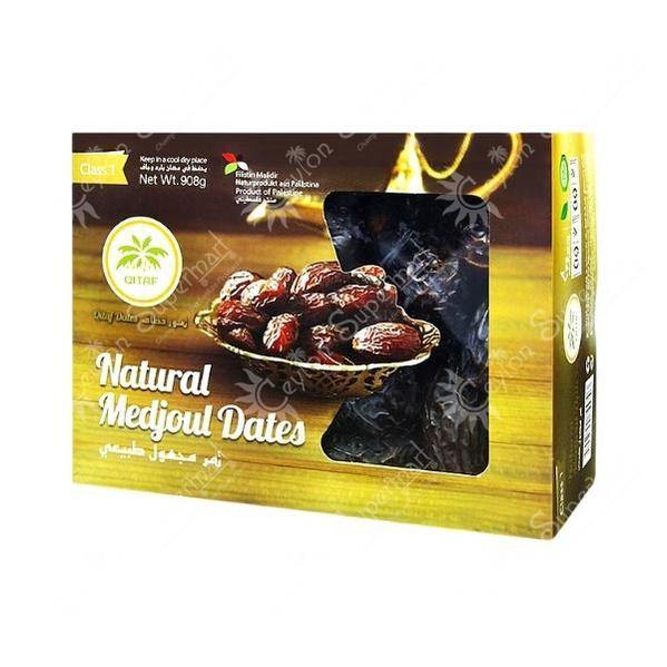 Buy Qitaf Natural Medjoul Premium Jumbo Dates, 908g from Ceylon ...