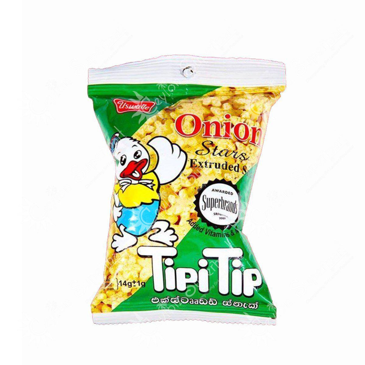 Buy Uswatte Tipi Tip Onion Flavour Snacks 10g from Ceylon Supermart in ...