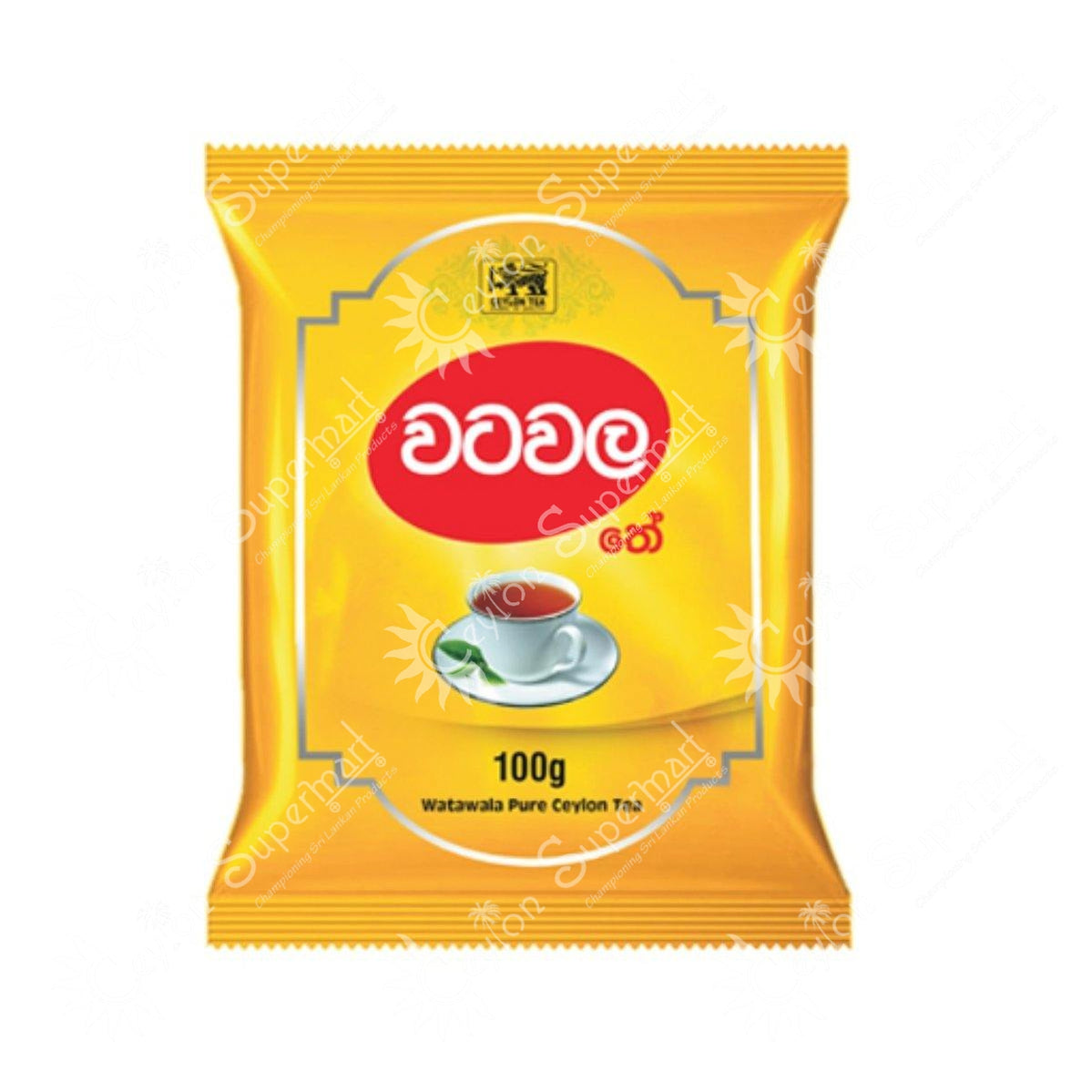 Buy Watawala Pure Ceylon Tea | Watawala Kahata Tea | 100g from Ceylon ...