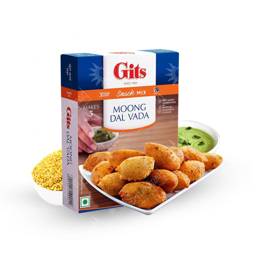 Buy Gits Moong Dal Vada Snack Mix 500g from Ceylon Supermart in the UK