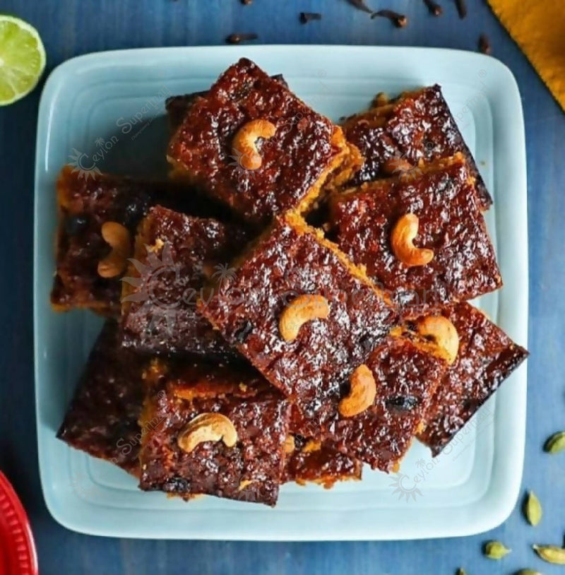 Sri Lankan Coconut Cake | Bibikkan| 1 kg Gift wrapped (Pre-order only ...